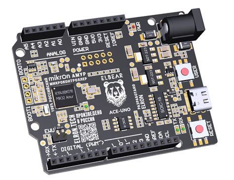 Купить Плата ELBEAR ACE UNO AC VER Flash Мб с доставкой по России Интернет магазин Arduino