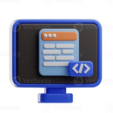 Object Digital Disruption Coding 3d Illustration 42127017 Png