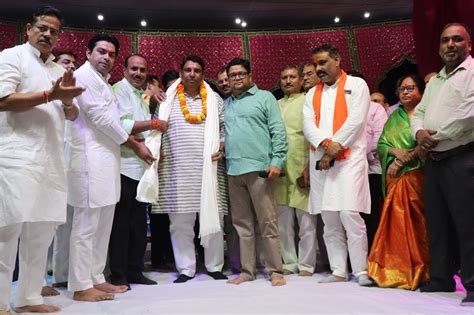 रामायण कला संगम सीमित लाजपत नगर के द्वारा रामलीला मंचन का शुभारंभ भाजपा