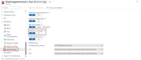 Routes How To Eliminate A Detailed Error Log For Azure Application Service Stack Overflow