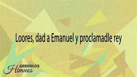 Loores Dad A Cristo El Rey Letra Youtube