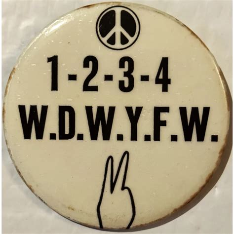 Rare 1960s Vietnam War Protest Pin Historic Relic Vintage And
