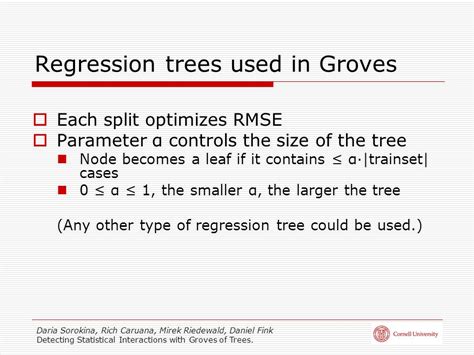 Detecting Statistical Interactions With Additive Groves Of Trees Ppt Download