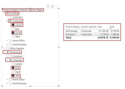 Power BI Slicer Multiple Selection
