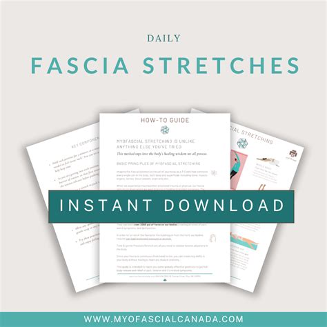 Myofascial Release Mississauga Daily Fascia Stretches