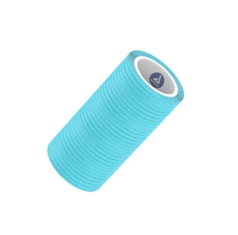 Dynarex Sensi Wrap Self Adherent Bandage Roll Light Blue 3 X 5 Yds