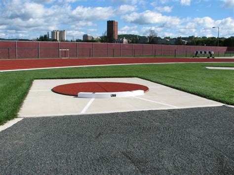 Shot Put Throws Cage And Throwing Sectors Track Field Installers