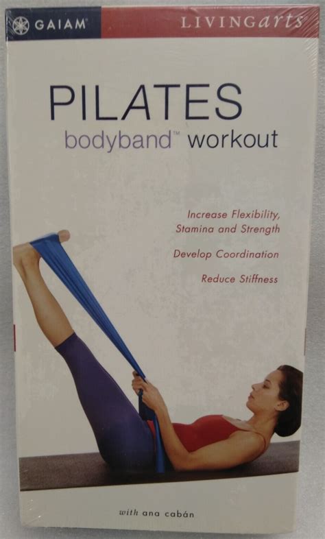 Vhs Pilates Bodyband Workout With Ana Caban Vhs 1999 Gaiam New