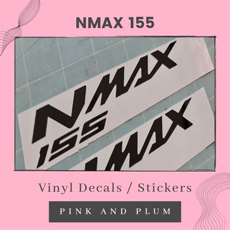 Nmax 155 Stickers Decals Vinyl Waterproof Outdoor Car Sticker