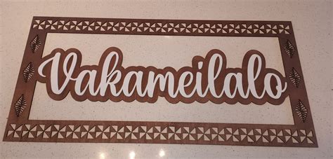 Tongan Design Wall Art Custom Designz Workshop Nz Custom Designz