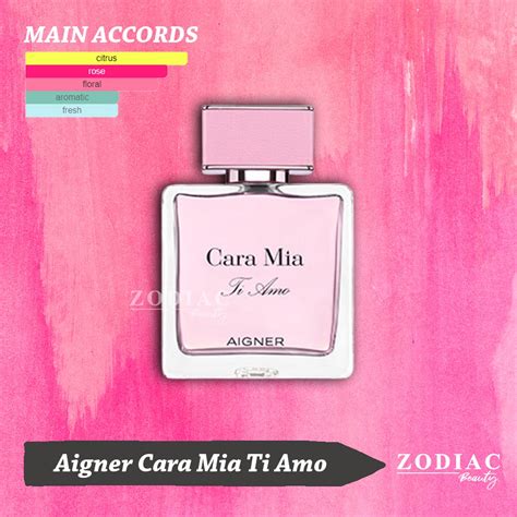 Jual Parfum Original Aigner Cara Mia Ti Amo EDP Ml Shopee Indonesia