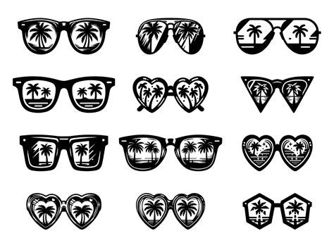 Sunglasses Svg Vacation Sunglasses Svg Beach Sunglasses Svg Etsy