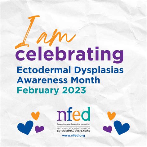 Get Ready For Ectodermal Dysplasias Awareness Month Nfed