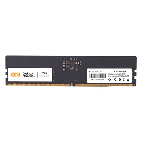 Ora 8gb Ddr5 Desktop Ram 4800 Mhz At ₹ 2900 Piece In Hyderabad Id
