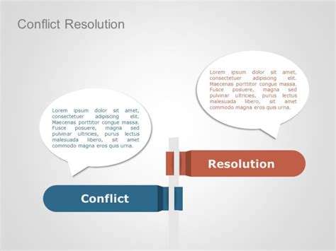 Conflict Resolution Powerpoint Template Slideuplift