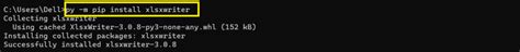 Modulenotfounderror No Module Named Xlsxwriter SOLVED