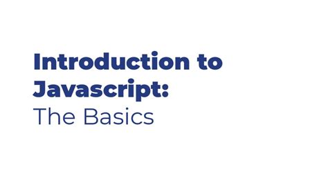 Online Course Introduction To Javascript The Basics From Coursera