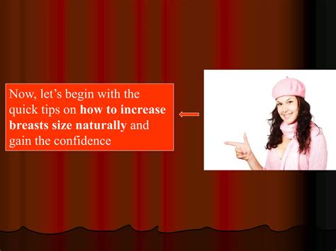 How To Increase Breast Size Naturally Ppt