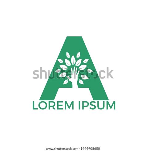 Letter Hand Tree Logo Design