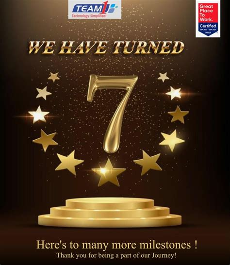 Team1 Consulting On Linkedin Team1anniversary Sevenyearsstrong