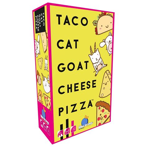 Taco Cat Goat Cheese Pizza Card Game Board Games Happy Piranha