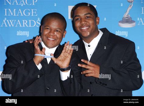 Kyle Massey And Chris Massey At The 38th Annual Naacp Image Awards