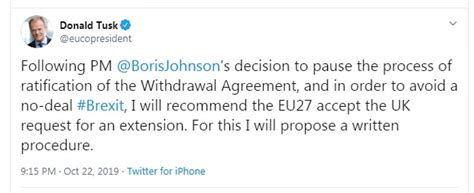 Boris Johnson Will Push For A General Election If The Eu Grants Another