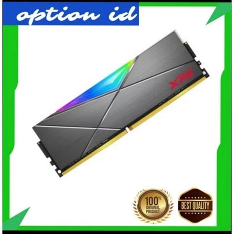 Jual Ram Adata Xpg Spectrix D50 Rgb 16gb 1x16gb Ddr4 3200 Mhz Grey