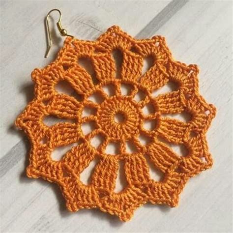 Pin On BIJOU Crochet Earrings Pattern Crochet Jewelry Patterns Crochet Flower Patterns
