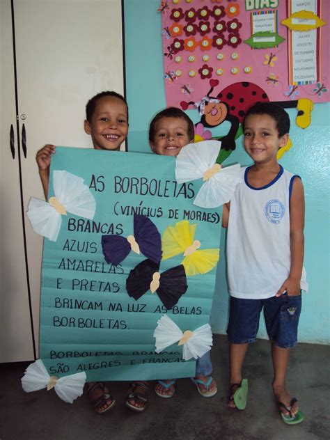 Atividade Borboletas Vinicius De Moraes Revoeduca