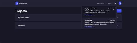 Notifications Strapi Documentation
