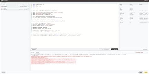 Issue With Knime Python Script Node Knime Extensions Knime Community Forum