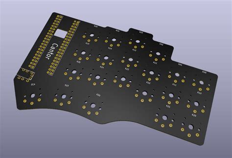 Gold Cantor Keyboard Kit Computers And Tech Parts And Accessories Computer Keyboard On Carousell