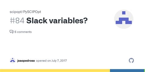 Slack Variables Issue 84 Scipopt PySCIPOpt GitHub