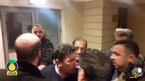 فیلم جنجالی دست به یقه شدن قلعه نویی در کنفرانس خبری فیلو