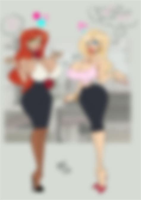 Office Bimbos F Bimbofication Bimbophi Transformation
