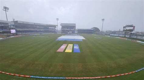 India Vs West Indies Highlights 2nd Test Day 5 Final Day Washed Out