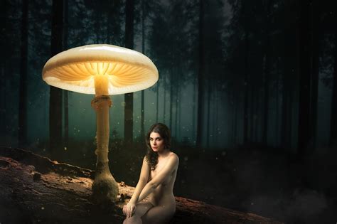 Forest Mushroom Girl Free Photo On Pixabay Pixabay