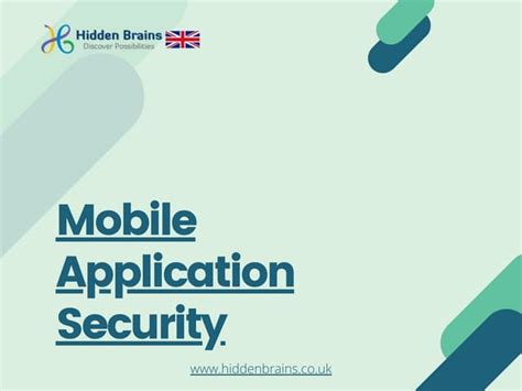 Tips Of Mobile Application Security Pdf