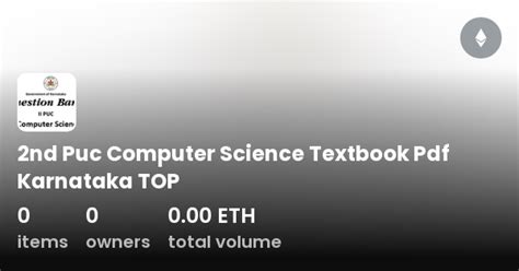 2nd puc computer science textbook pdf karnataka top collection opensea