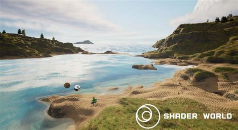 Unreal Engine Marketplace Shader World Procedural Landscape Ocean