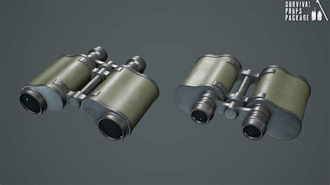 3d Model Survival Props Package Vr Ar Low Poly Cgtrader