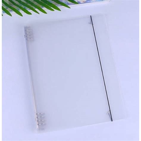 ปกสมุดเติมไส้ แกนเหล็ก 8 ห่วง Pp Binder A5 B5 A4 ใช้กับกระดาษแบบ 20 รู 26 รู 30 รู ค่ะ