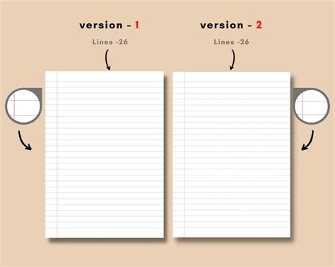 Notebook Paper Digital Download Babe Paper Lined Paper PDF Printable Paper Lined Paper