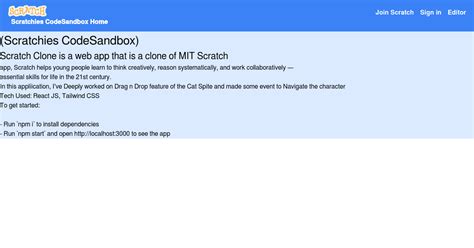 Scratchies Codesandboxer Scratchies Codesandbox Scratch Starter