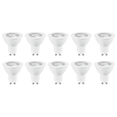 Set 10 Becuri Spot Led Bellalux Par16 50 Gu10 5w 50w 350 Lm