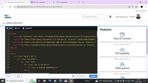 Nantha K On Linkedin 30daysofcoding Ccbp Nxtwave Fullstack