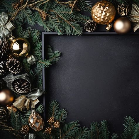 Premium Ai Image Ew Year S Background A Place To Copy The Layout Is Dark