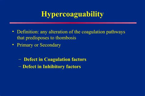 Hemodynamics Including Thrombosis Lecture Ppt