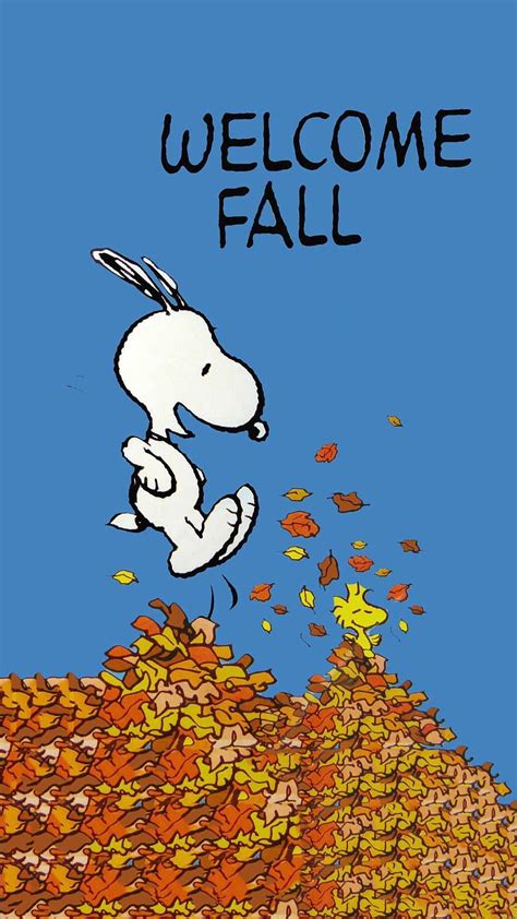 First Day Of Fall Snoopy
